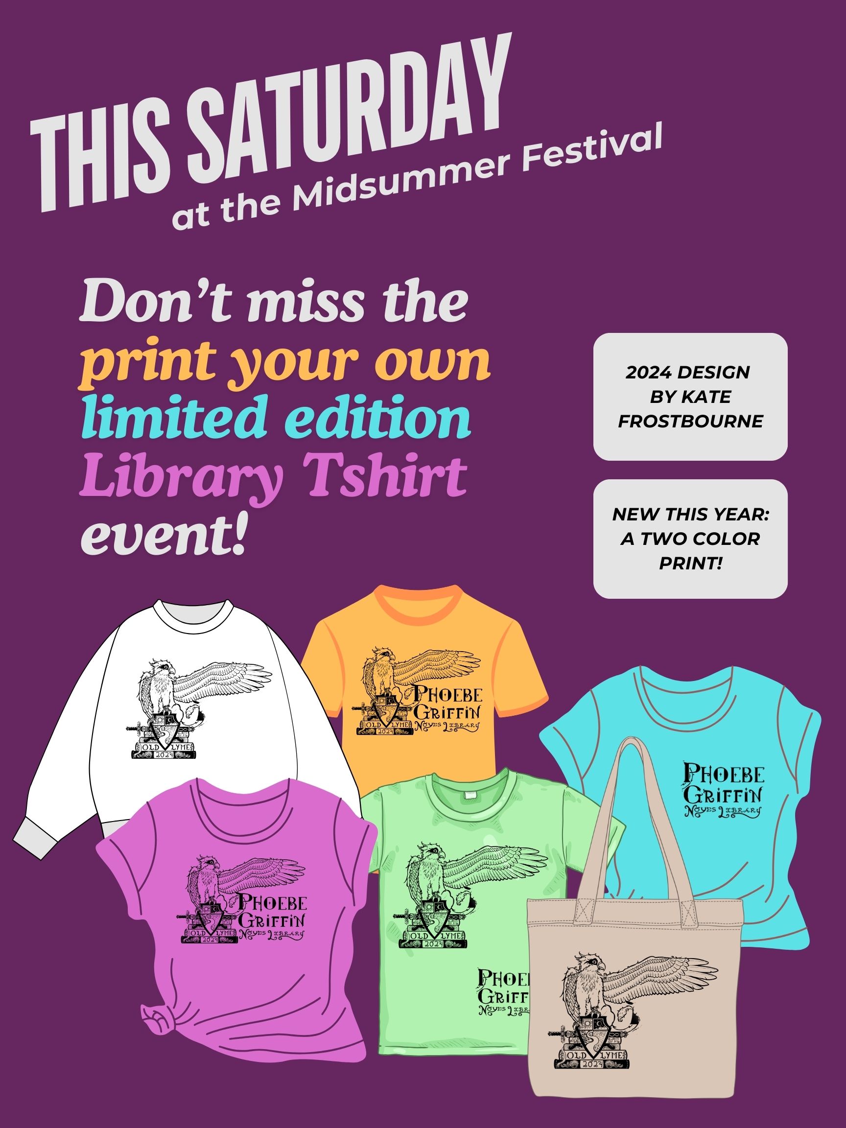 Screen Printing at Midsummer Festival – Saturday, July 27 from 11:00am ...
