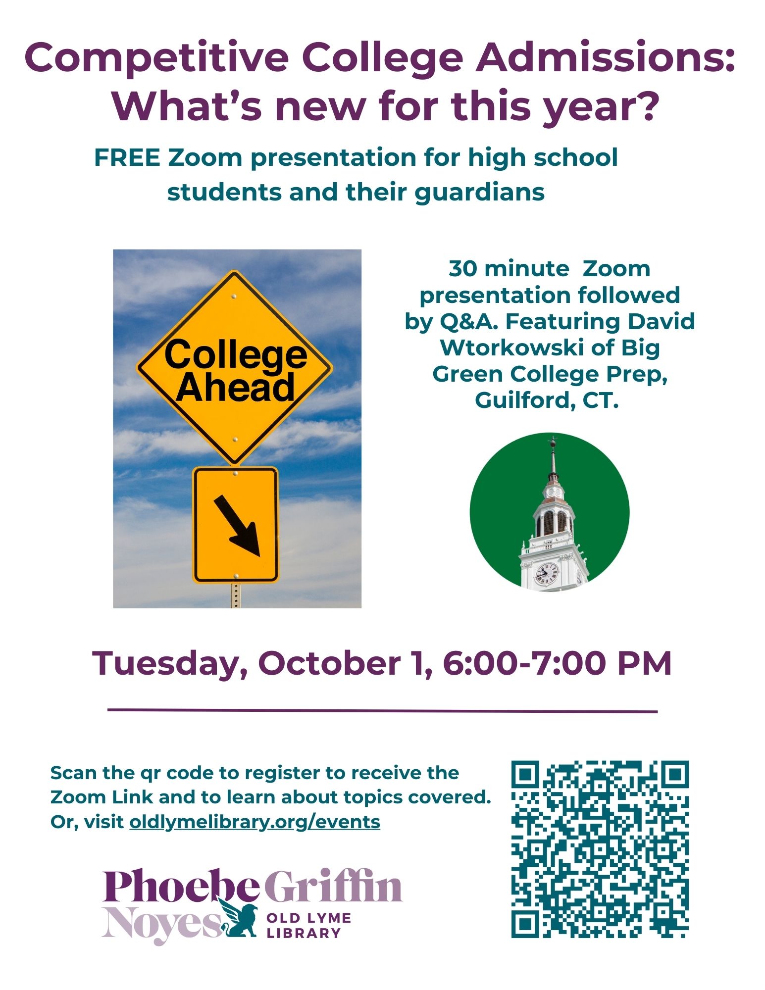 Competitive College Admissions: What’s new for this year? – Virtual ...