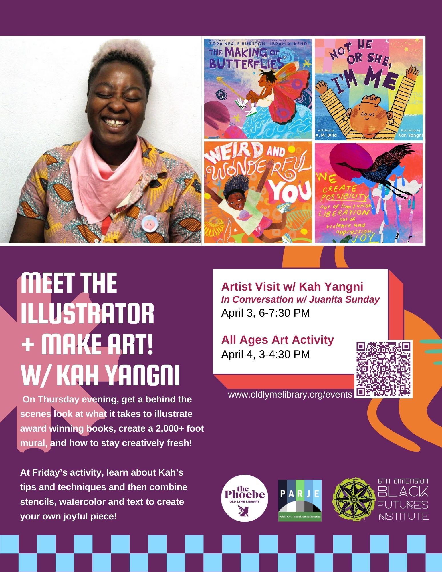 Stencil and Watercolor Collage with Kah Yangni – Friday, April 4 at 3 ...