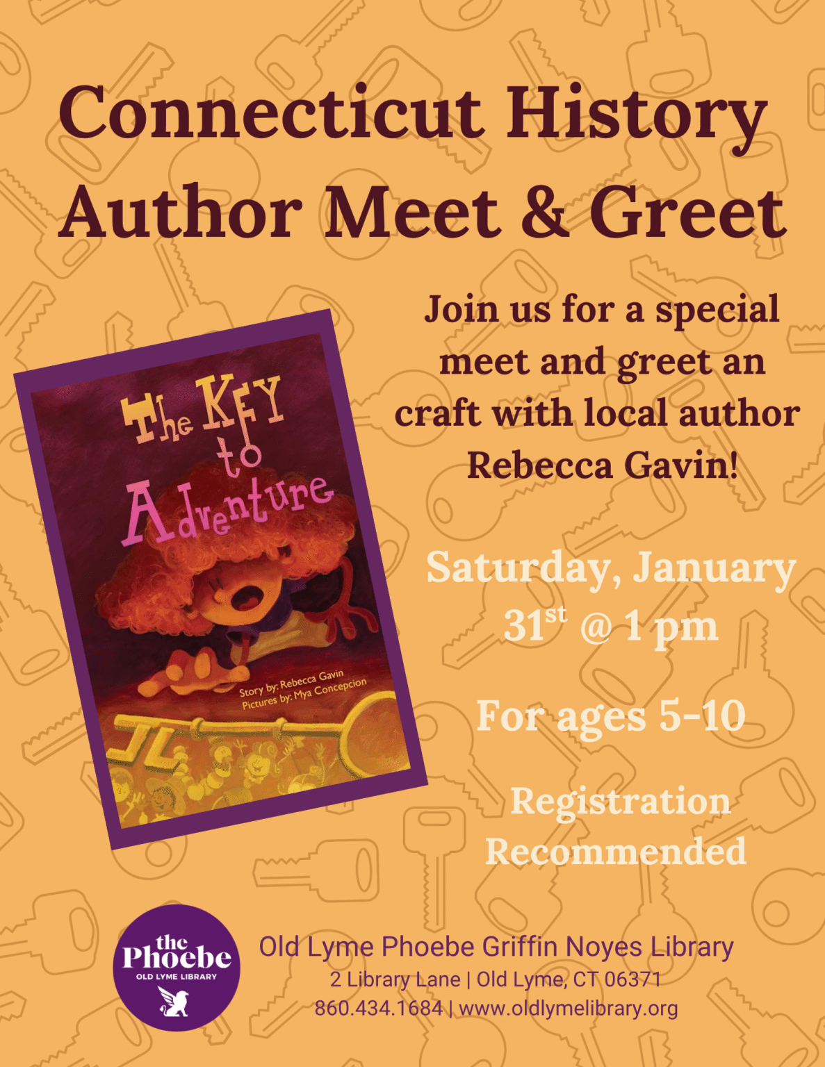 Connecticut History Storytime – Saturday, January 31 at 1:00pm - Old ...